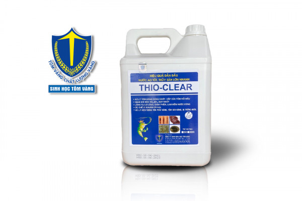 THIO CLEAR làm mềm nước giải khí độc và hóa chất - Sinh học tôm vàng